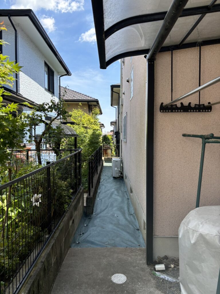 神戸市 伐採 除草 防草シート敷設：株式会社ENISIAの作業レポート